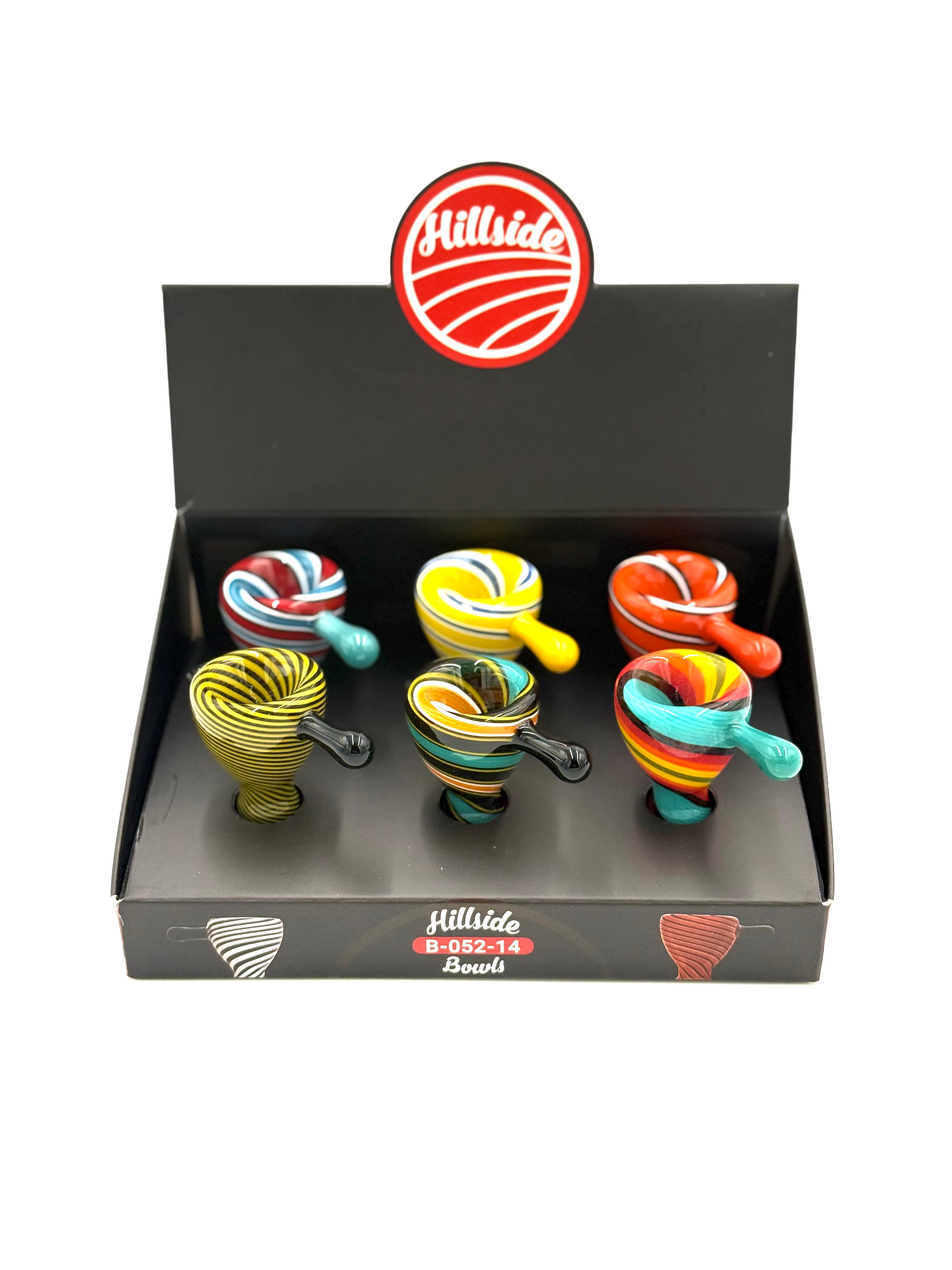 Hillside Siral Bowls 6pk 1ct Display Box B-052-14