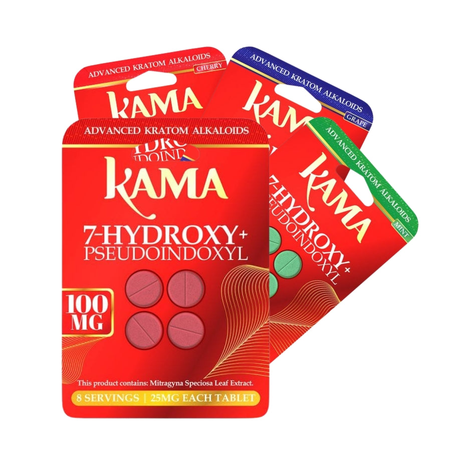 Kama Red 7 Hydroxy + Pseudoindoxy - 4ct Tablets 25mg 10ct Box | Best ...