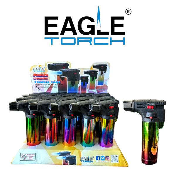 Eagle Torch 4’’ NEO Chrome Side -Torch 15ct Display #PT101NCR | Best ...