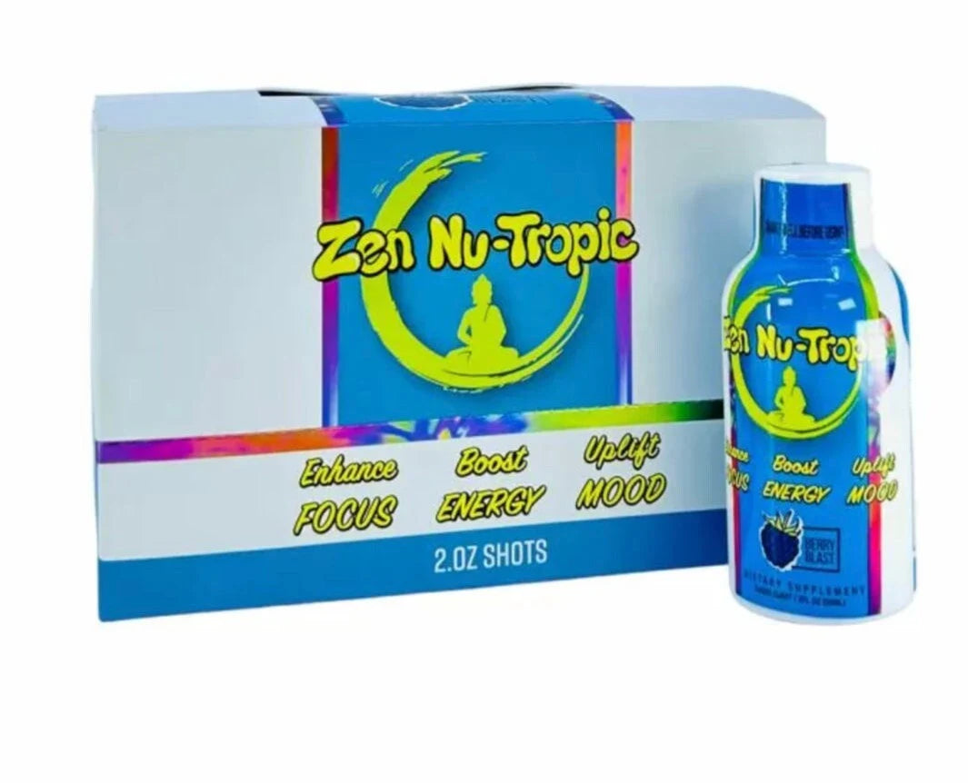 Zen Nu-Tropic Shots 12ct Display | Best Price in 2024 at H&S WHOLESALE