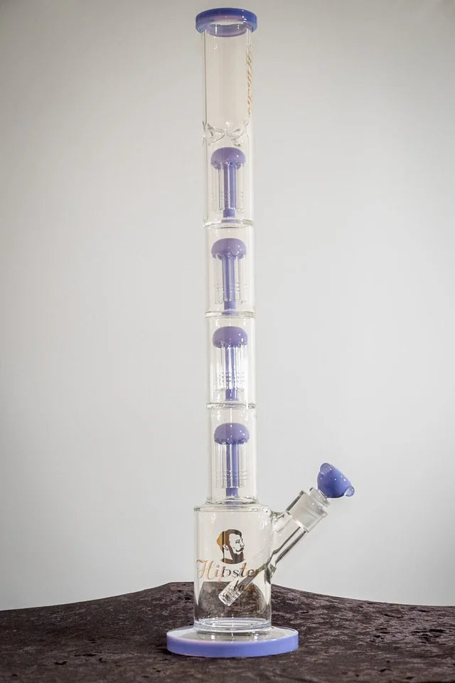 24’’ Hipster 4 Tree Perc Water Pipe 1ct | Best Price in 2024 at H&S ...