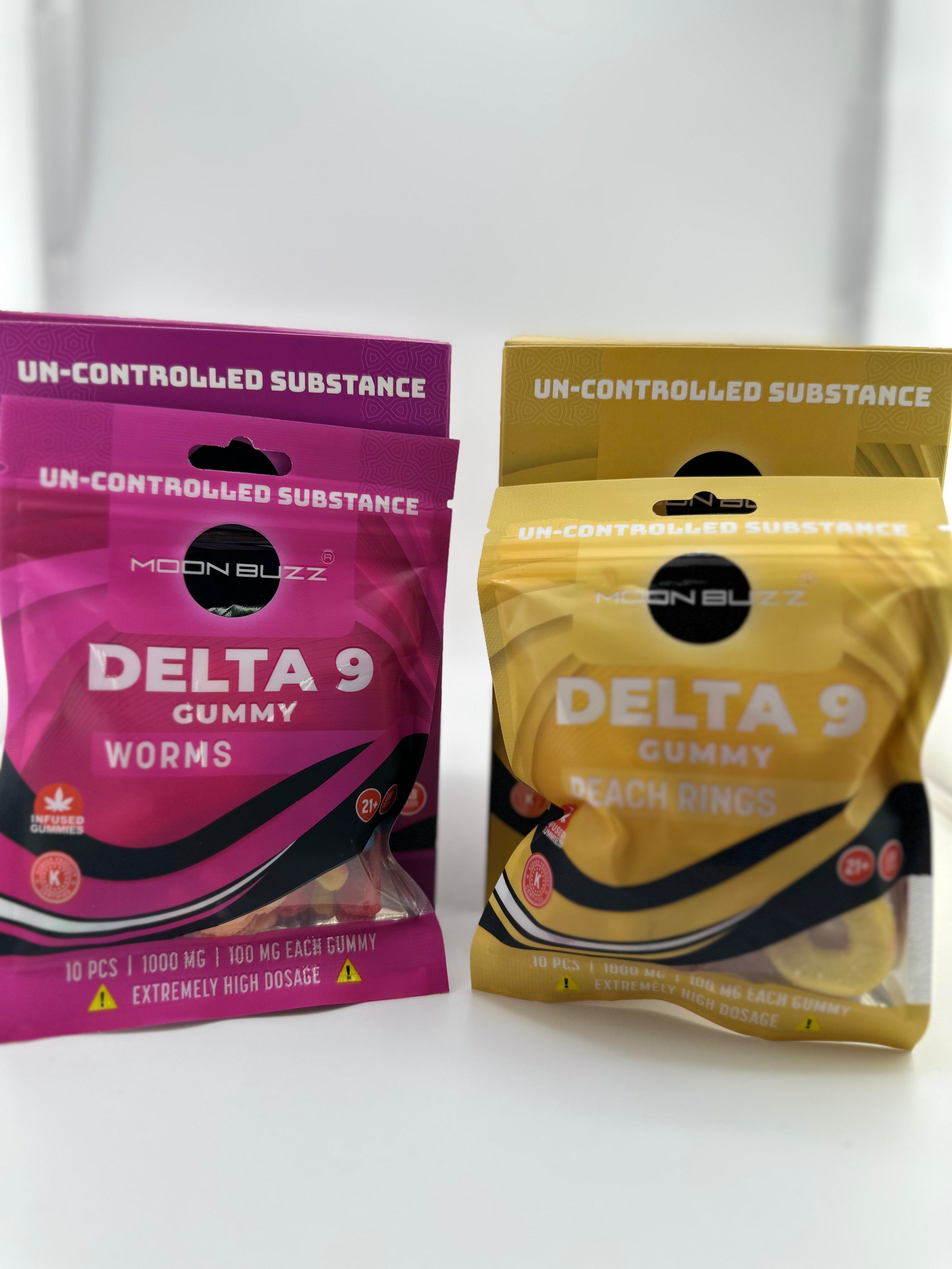 Moon Buzz Delta 9 1000mg 6ct Display Gummies | Best Price in 2024 at H ...