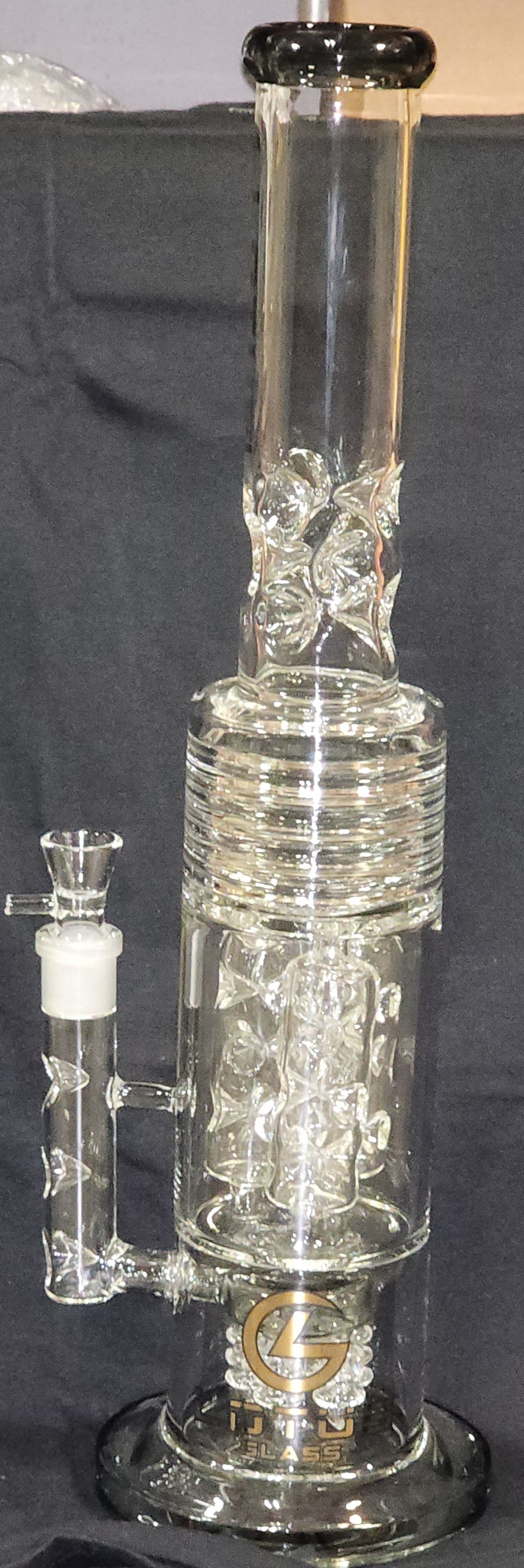 Lotus Glass Water Pipe b 5 | Best Price in 2024 at H&S WHOLESALE